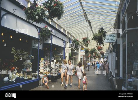The Arcade Bognor Regis West Sussex England Uk Circa 1980s Stock