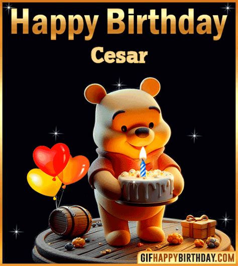 Happy Birthday Cesar Gif Images
