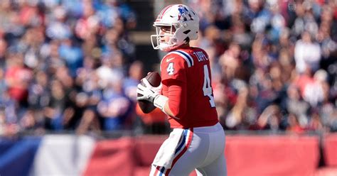 Patriots Praise Bailey Zappes Poise After Rookie Earns Win In First