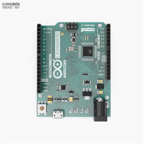 Arduino Leonardo Modèle 3d Télécharger Accessoires Pour Ordinateurs