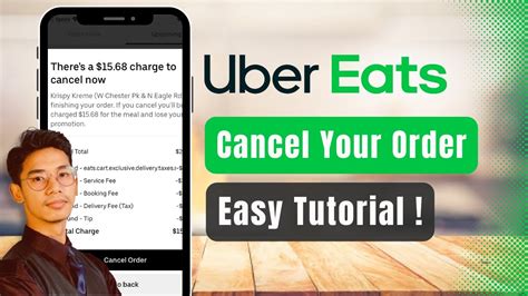 How To Cancel Order On Uber Eats Cancel Uber Eats Order Youtube