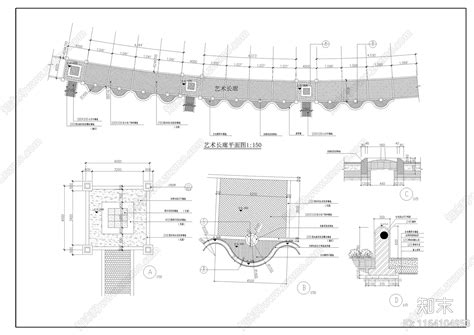 其他铺装节点 艺术长廊图 施工图施工图下载 Id 1164104953 【知末网】