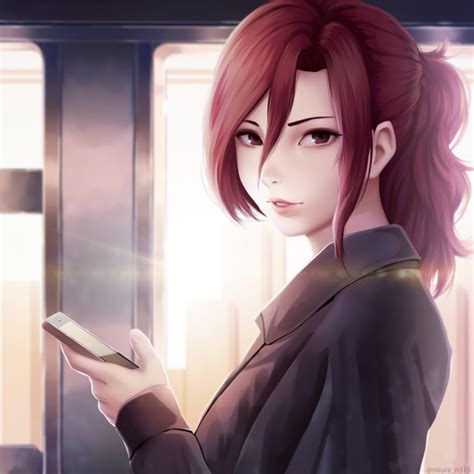 Aozaki Touko Kara No Kyoukai Drawn By Miura N315 Danbooru