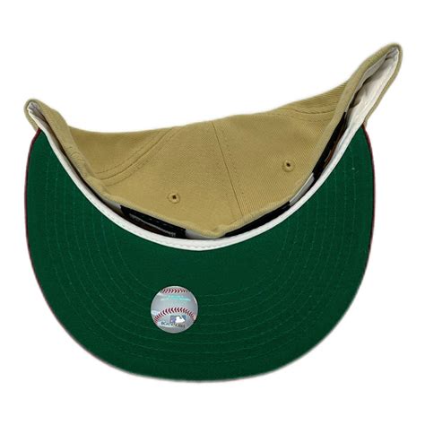 New Era Houston Colts 40th Anniversary Vegas Gold Two Tone Throwback E