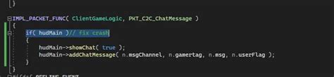 Tutorial Fix Crash Hud Chat Messages Ragezone Mmo Development Forums