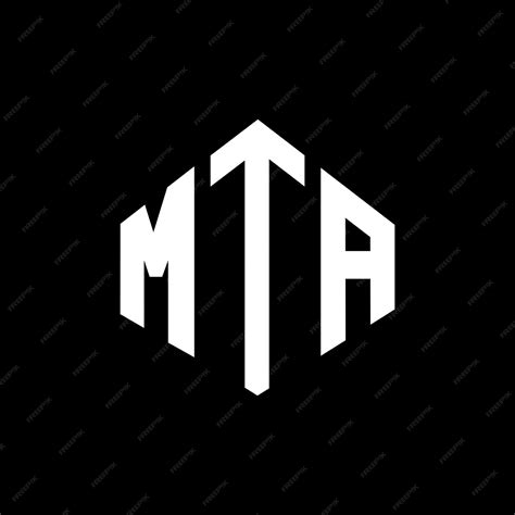 Premium Vector Mta Letter Logo Design With Polygon Shape Mta Polygon