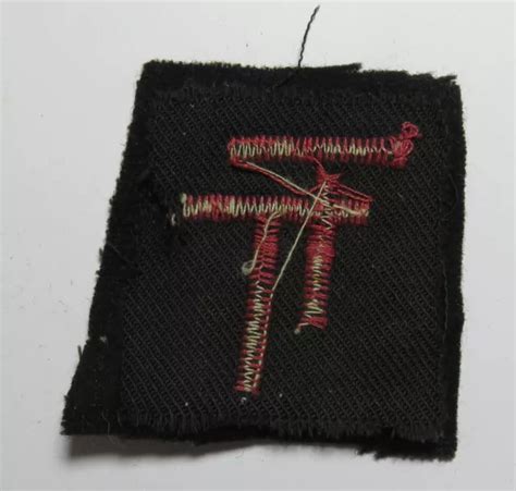 Ww2 British Army 50th Infantry Division Formation Sign Badge £495