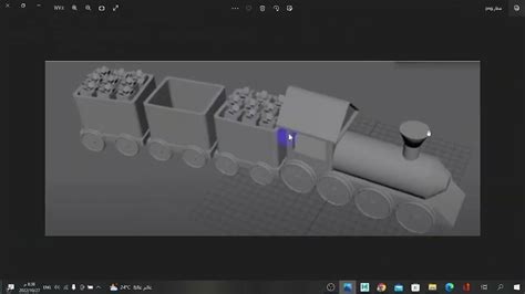 رسم مجسم قطار 1 بواسطة برنامج المايا Maya Youtube