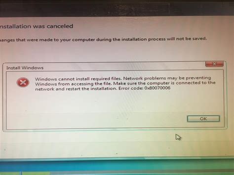 Expanding Windows Files 0 Then An Error Occurs 0x80007006 Microsoft Community