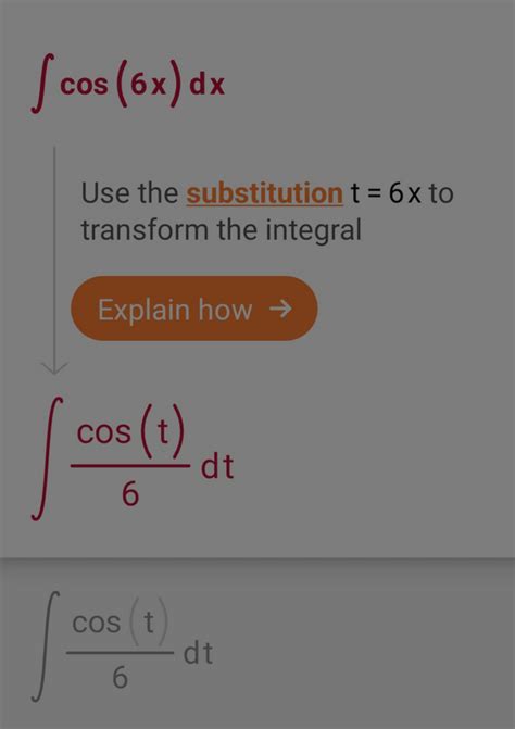 [calculus 2] Why Was This Integral Problem Divided By 6 R Homeworkhelp
