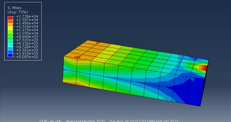 Abaqus实体单元与壳单元接触关系的设置 哔哩哔哩