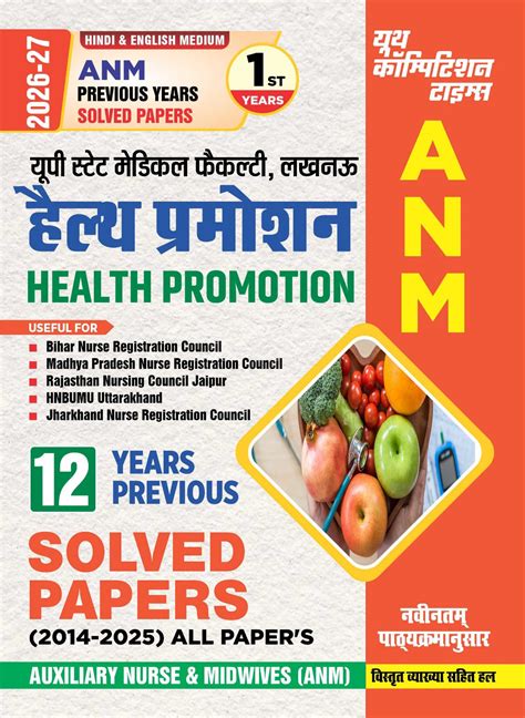 Youth Anm 2026 2027 Health Promotion Previous Year Solved Papers 1st