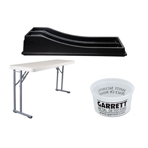 Divesting Table Walk Through Metal Detector Accessories