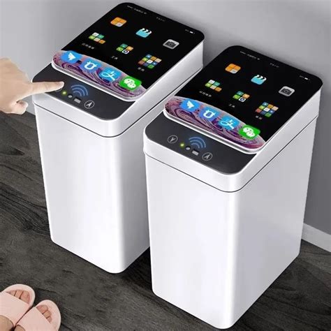 Swing Type Red Smart Sensor Dustbin For Office At ₹ 700 In New Delhi