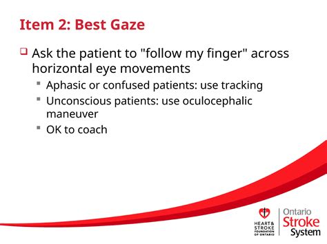 Stroke Assessment Nih Stroke Scale 1 Ppt