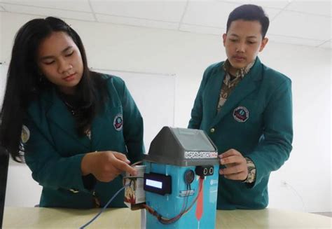 Mahasiswa Uhw Perbanas Ciptakan Tempat Sampah Cerdas