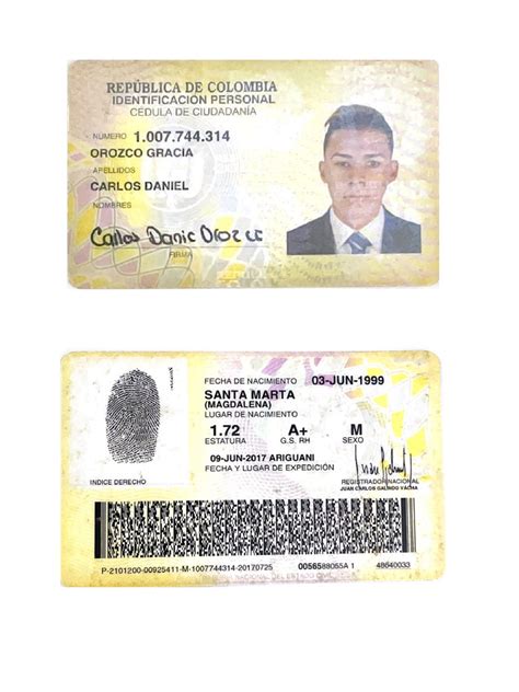 Cedula Carlos Orozco Gracia Pdf
