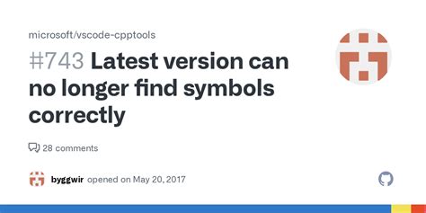 Latest Version Can No Longer Find Symbols Correctly Issue Microsoft Vscode Cpptools