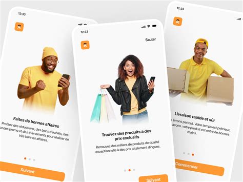 Onboarding Ecommerce App By Wilfried Assomo On Dribbble