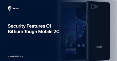 Enhanced Security Features Of The Bittium Tough Mobile C A