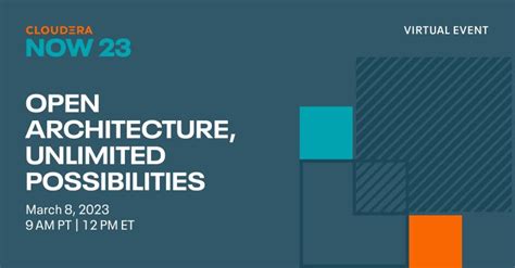 Rein De Jong On Linkedin Cloudera Now Virtual Event Cloudera