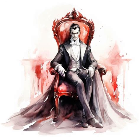 Premium Photo Arafed Image Of A Man In A Tuxedo Sitting On A Red