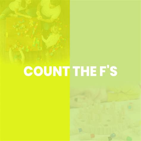 count the f s