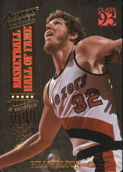 1993 Action Packed Hall Of Fame 65 Bill Walton Nm Mt Wonder Water