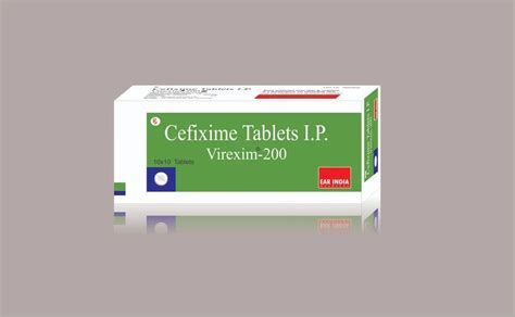 Cefixime Tablet 200 Mg At ₹ 1190 Box Zifi 200mg Cefixime Tablet In