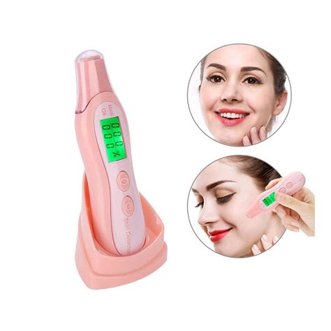 Precision Digital LCD Skin Oil Facial Treatment Analyzer Humidity