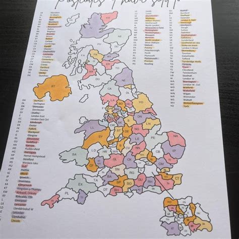 Printable Postcode Map Downloadable Postcode Map Watermark Is