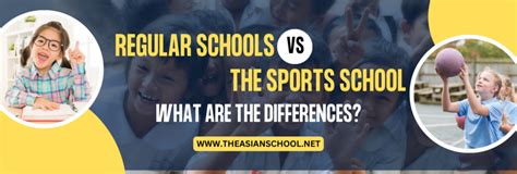 Regular Schools Vs The Sports School What Are The Differences