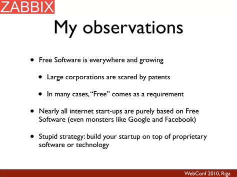 zabbix an important part of your it infrastructure pdf