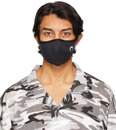 Marine Serre Black Daily Wear Mask Marine Serre