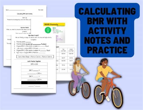 Calculating Bmr With Activity Notes And Practice By Shared By Zare Calculating Bmr With Activity Notes And Practice By Shared By Zare