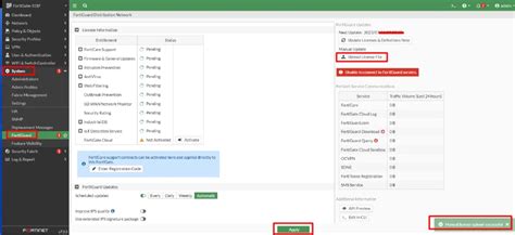Fortigate Registration License And Firmware Upgrade First Time Login Fortigate Fortinet Firewall