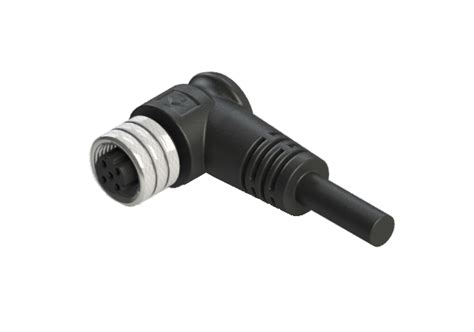 방수 Ip66 ~ 68 M12 D 코드 5핀 암 케이블 어셈블리 커넥터 D12d M205rm Holin