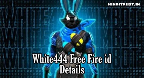 White444 Free Fire Id Number Logo And Real Name Hindi Trust
