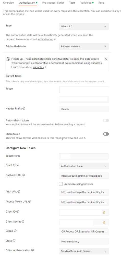 How To Get A New Access Token To Connect Postman And Orchestrator
