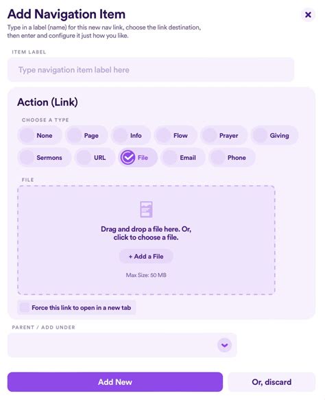 Add Manage Items In Your Header Navigation Nucleus Help Center