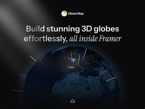 Globe Map — Framer Marketplace