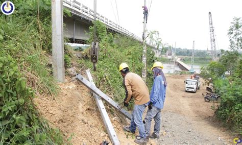 Ongoing Three Phase Line Pole Relocation