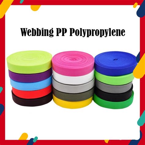 Webbing Pp Polypropylene Width 25cm 32cm Bag Strap Tali Beg Pp
