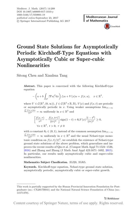 Ground State Solutions For Asymptotically Periodic Kirchhoff Type