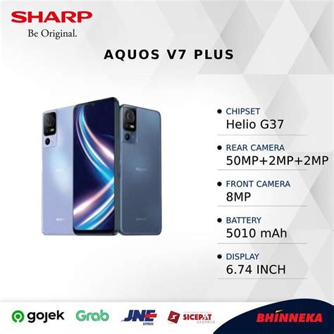 Jual SHARP AQUOS V7 Plus 4GB 128GB Shopee Indonesia