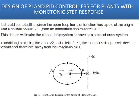 Ppt Design Of Pi And Pid Controllers With Transient Performance