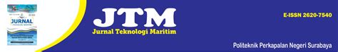 Jurnal Teknologi Maritim