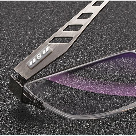 Ultra Light Photochromic Half Frame Reading Glasses Sunray Glasses
