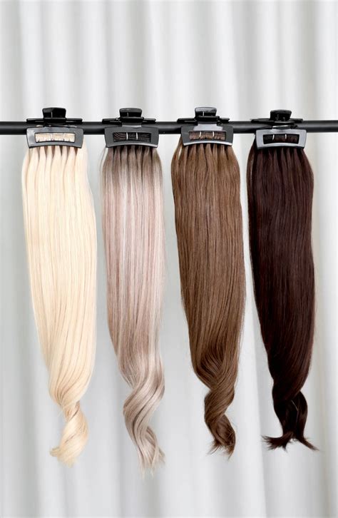 Weft Hair Extensions 20 — 100 Human Hair Silicone Free Original Diva