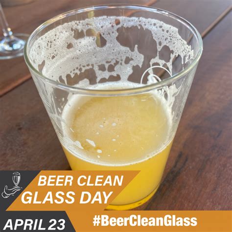 Celebrate Beer Clean Glass Day Cicerone Certification Program